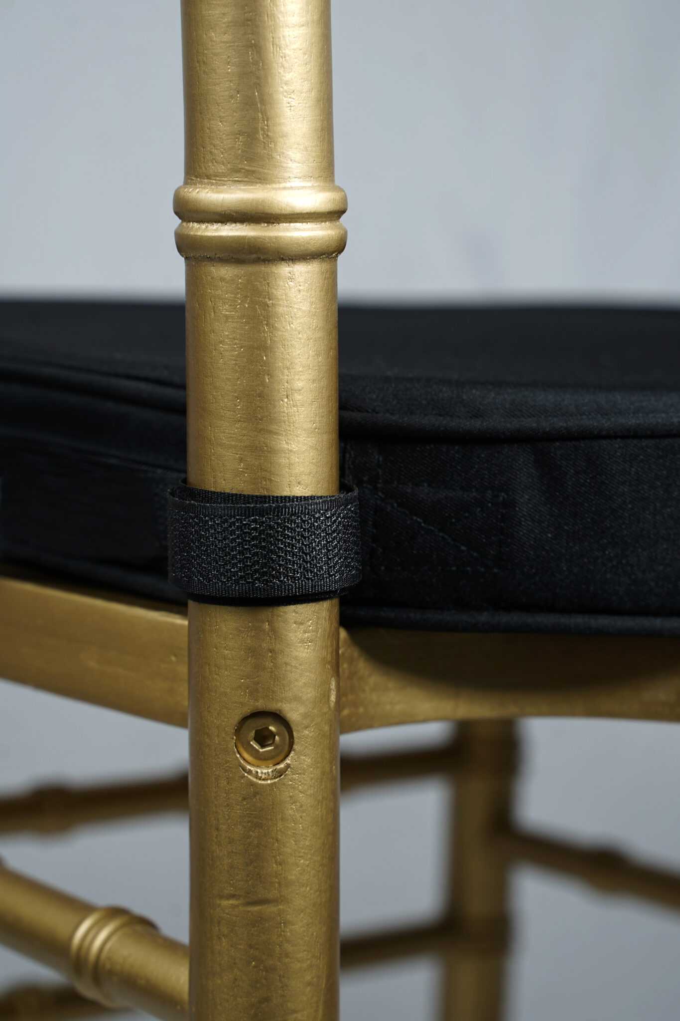 Indigo/Navy Blue Chiavari Cushion with Velcro Tabs - Midas Event Supply